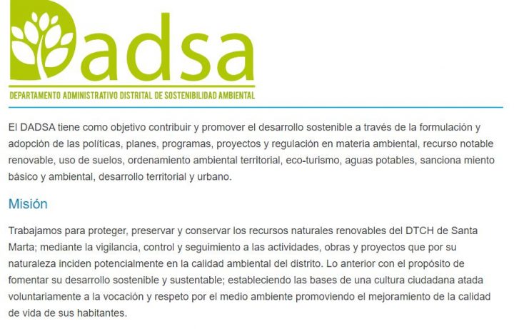 ¿Dónde está el DADSA? - Opinion Caribe