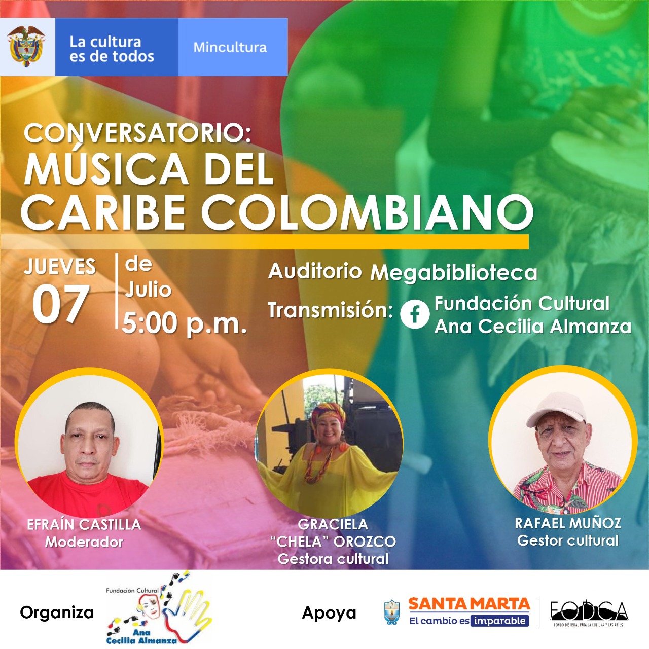 Fundación Cultural Ana Cecilia Almanza invita al conversatorio: Música ...
