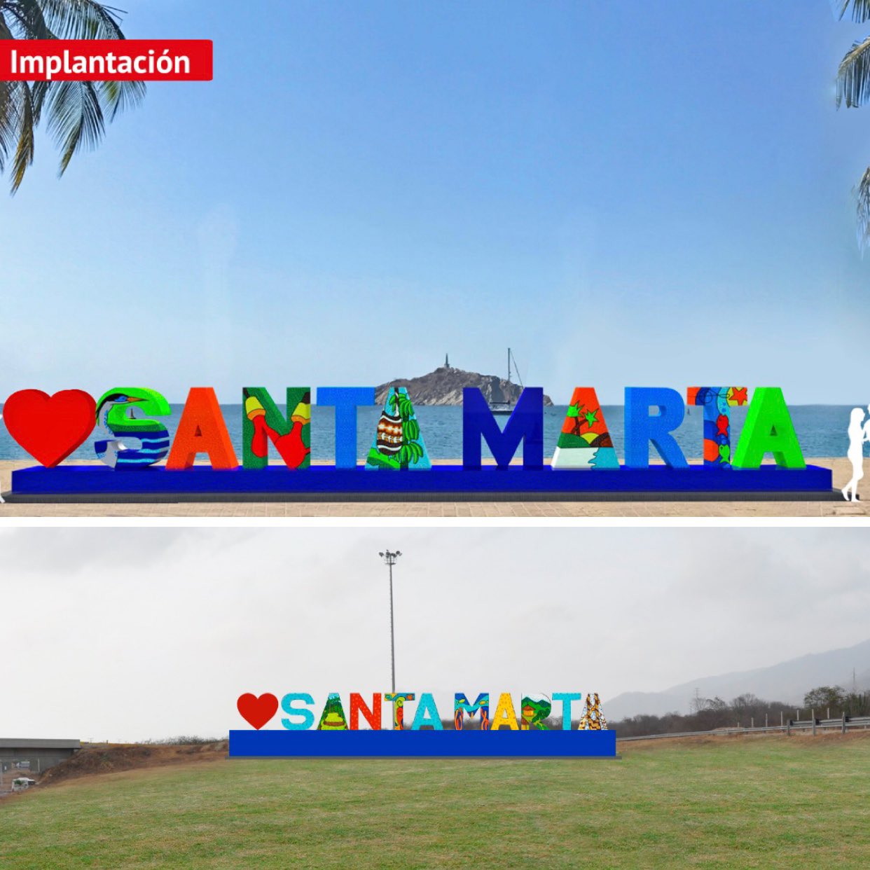 Aprueban dos letreros turísticos para Santa Marta - Opinion Caribe