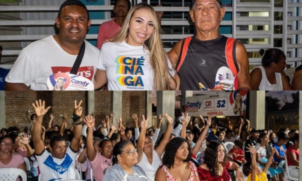 Ciénaga recibió con los brazos abiertos a Candy Sánchez - Opinion Caribe